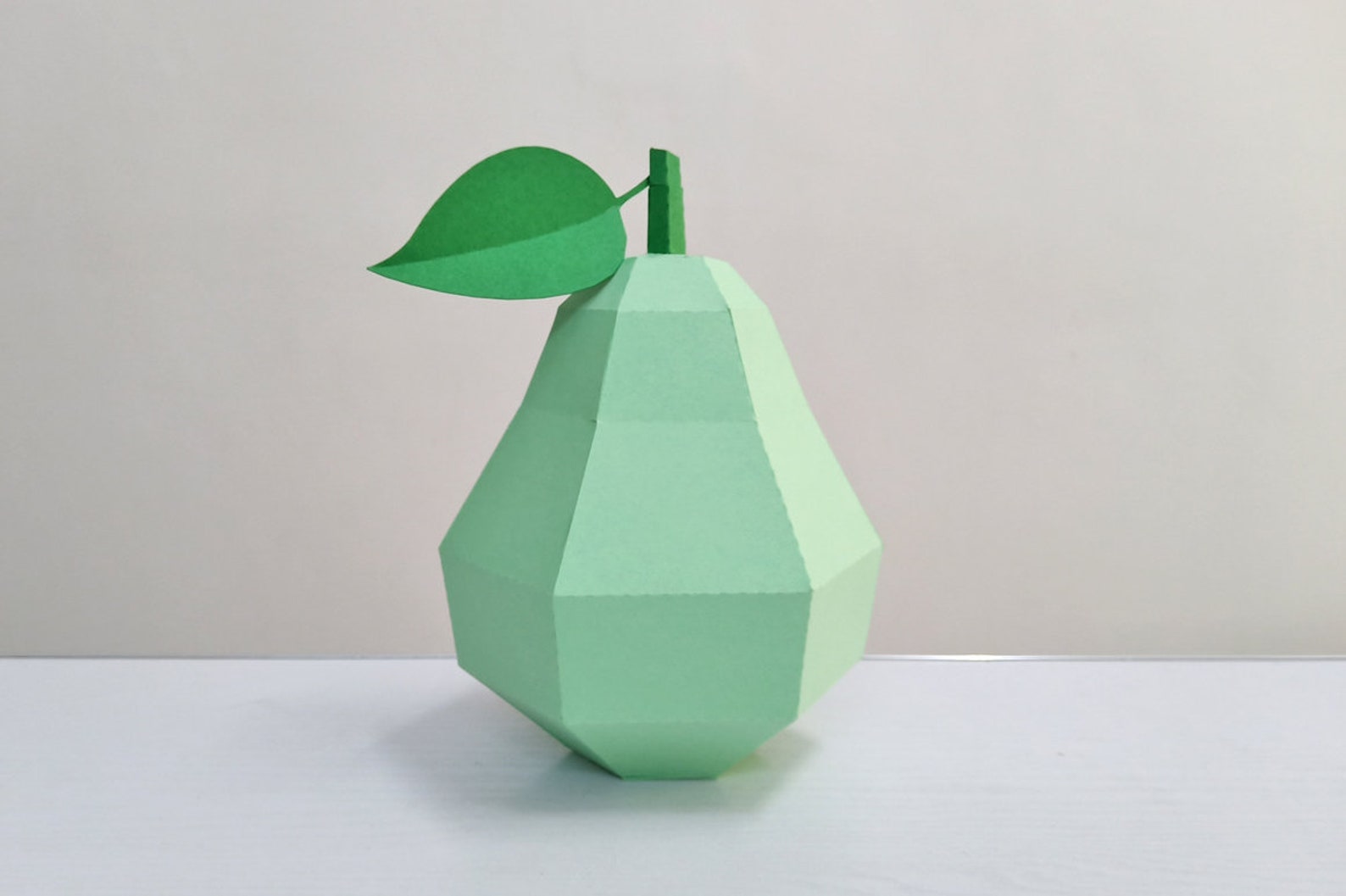 DIY Papercraft Pear,papercraft Fruits,paper Toy,party Decoration ...