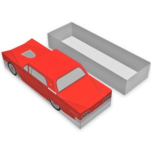 DIY Printable Car Favor,goodies Box,papercraft Car,gift Box,candy Box ...