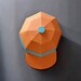 DIY Papercraft Baseball Cap, 3d Cap Templates, P Cap Pattern, Cap Print ...