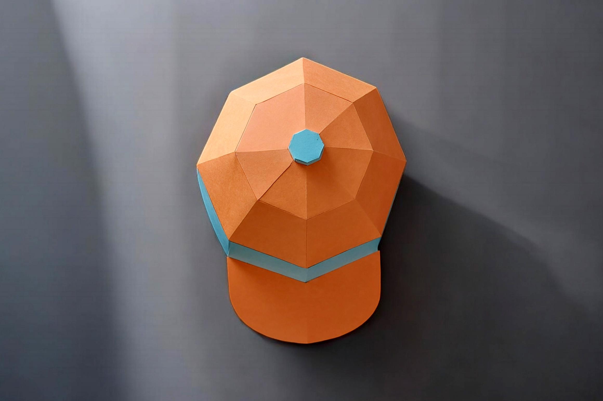 DIY Papercraft Baseball Cap Templates (pdf, Dxf, Eps, Png, Jpg) - Etsy