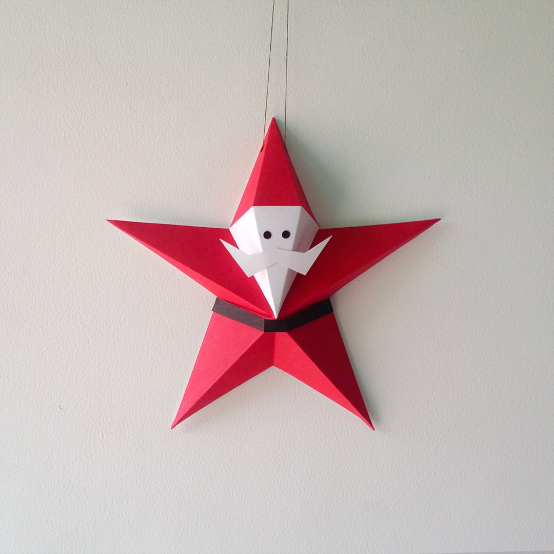 DIY Papercraft Santa Claus, Santa Claus Dangler,car Dangler,papertoys ...