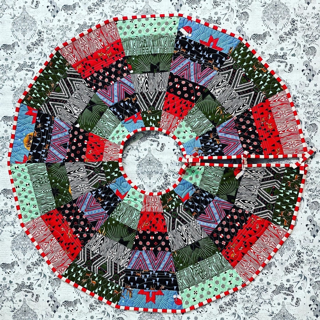 Tula Hoop Tree Skirt Pattern - Etsy