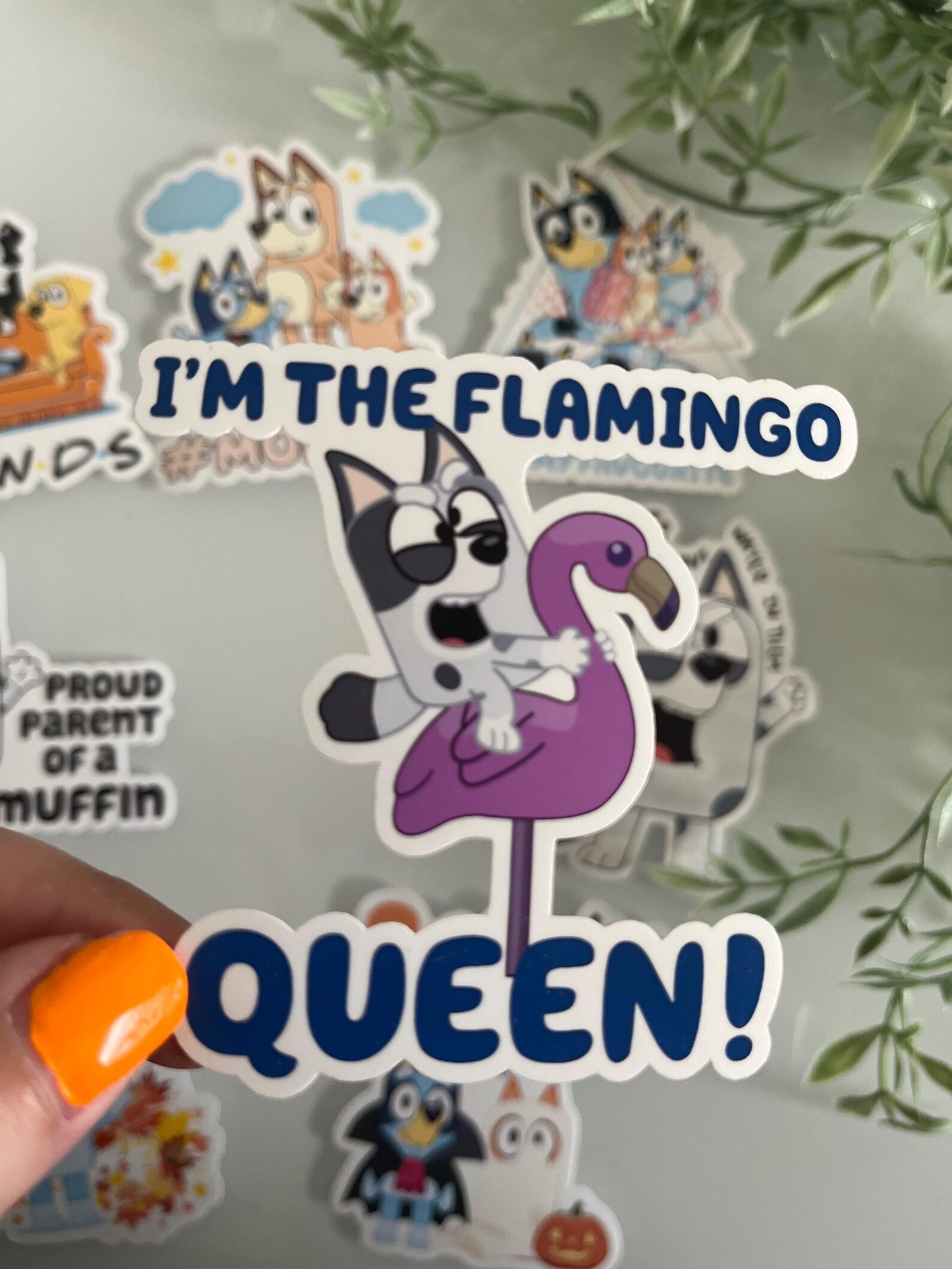 Bluey Inspired Sticker Pack 3 - Etsy
