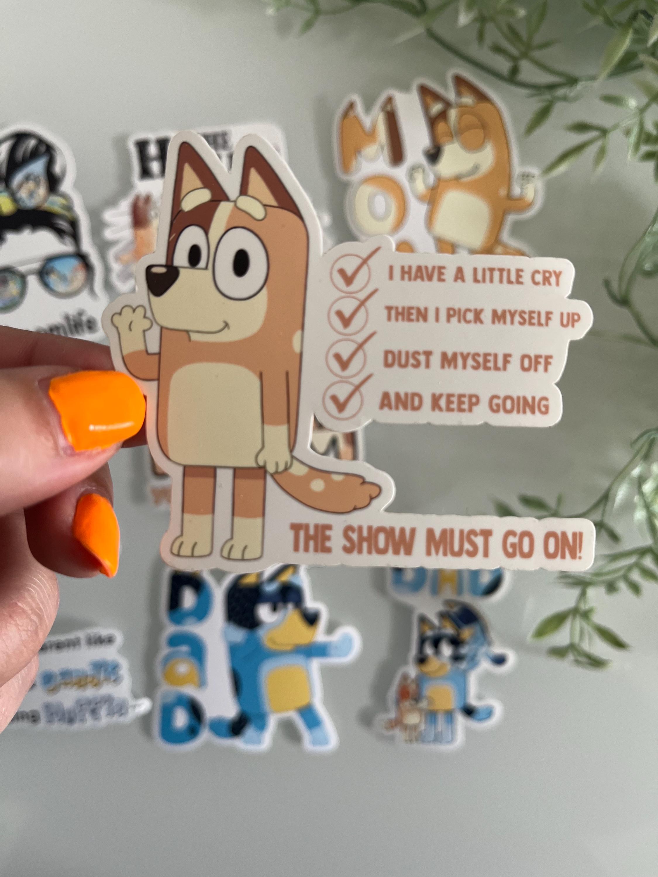 Bluey Stickers - Etsy