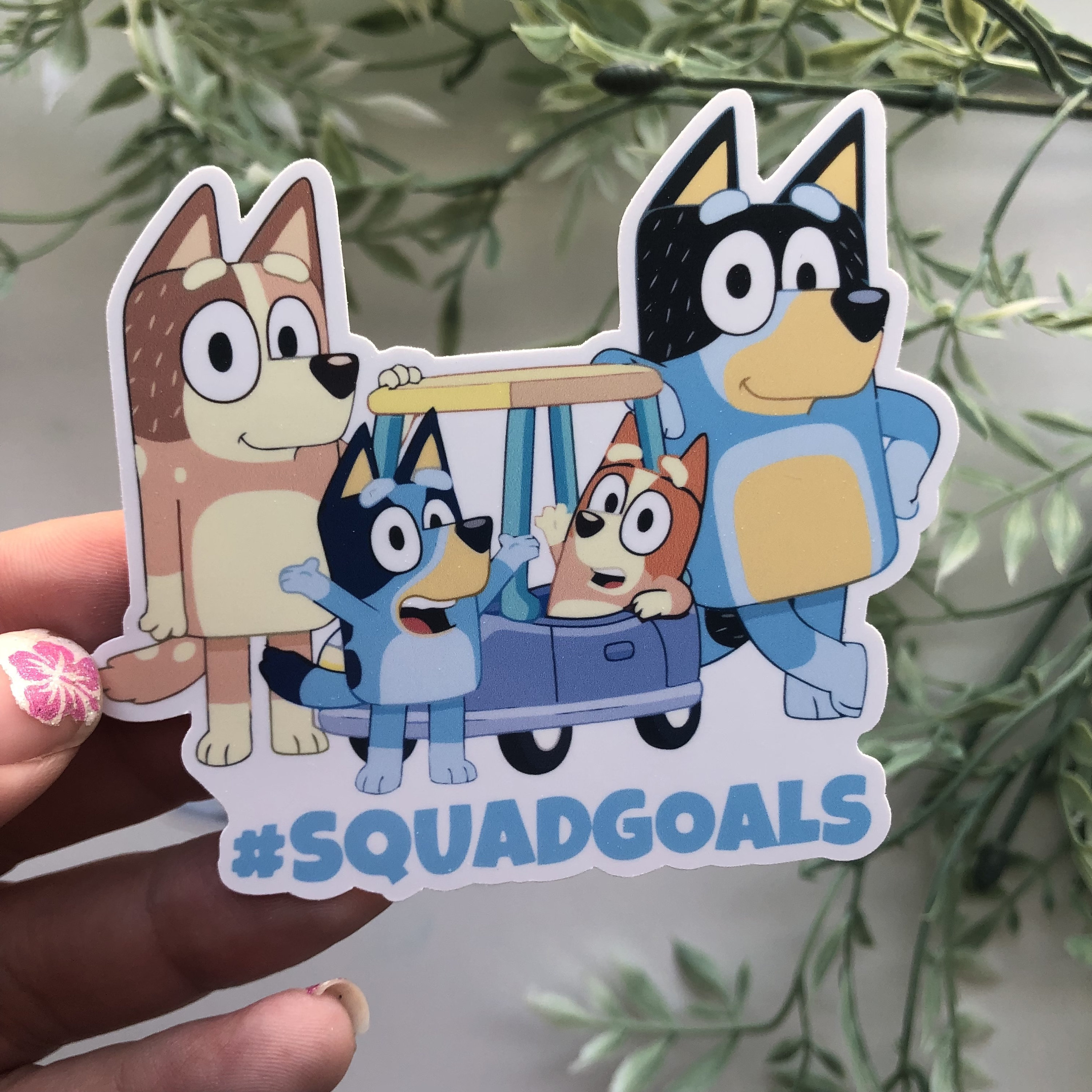 Bluey Stickers - Etsy