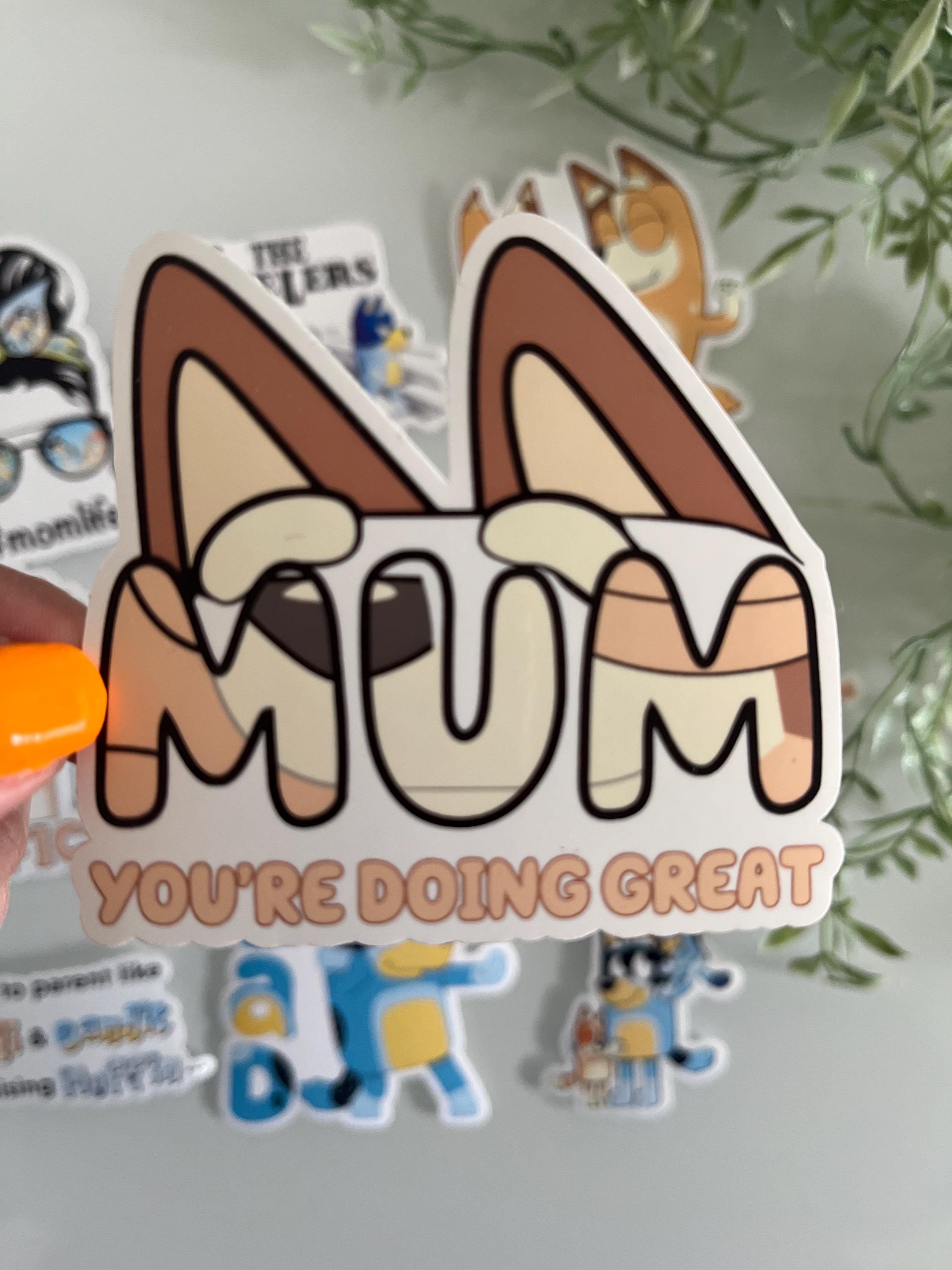 Bluey Stickers - Etsy