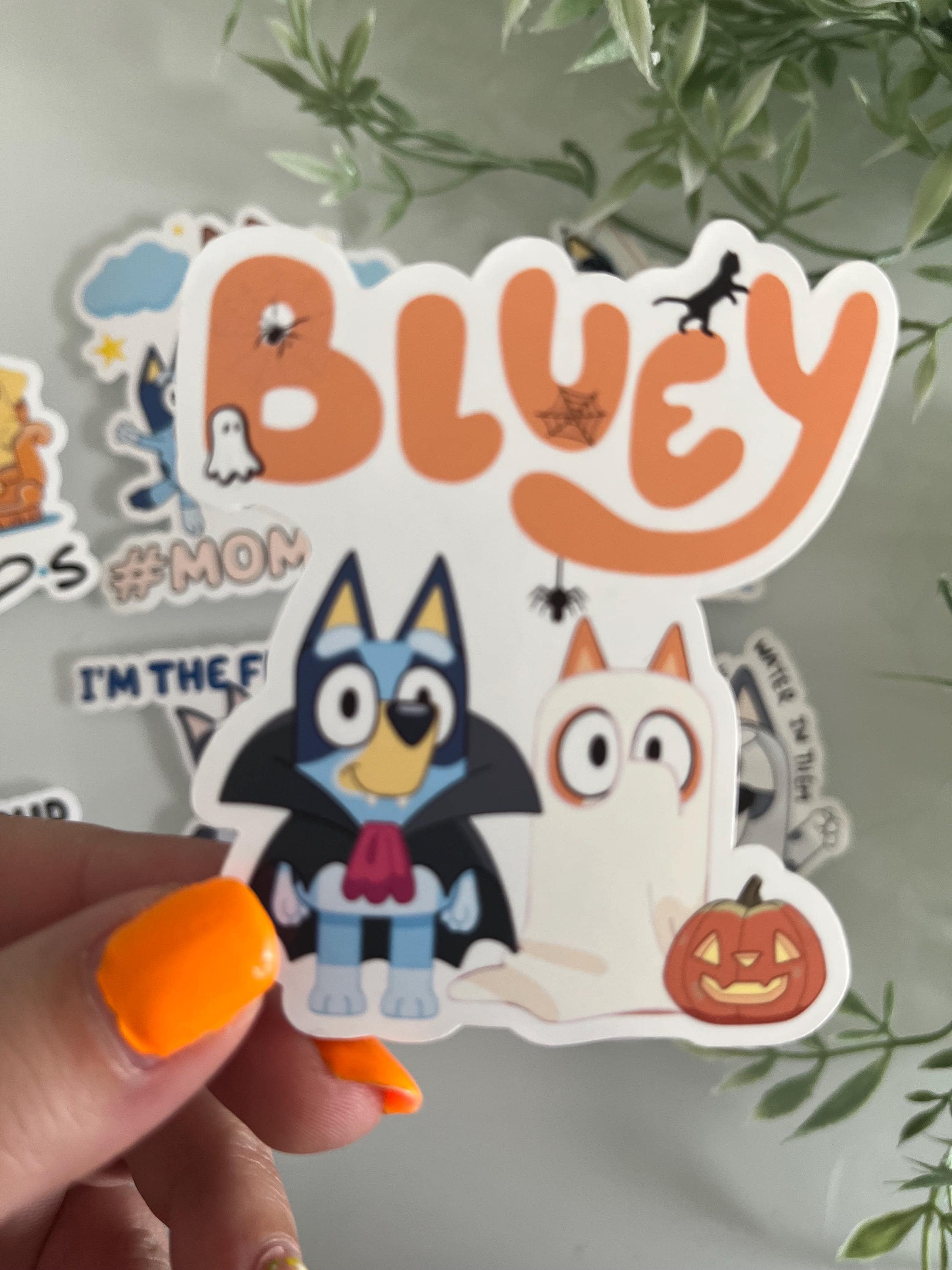 Bluey Inspired Sticker Pack 3 - Etsy