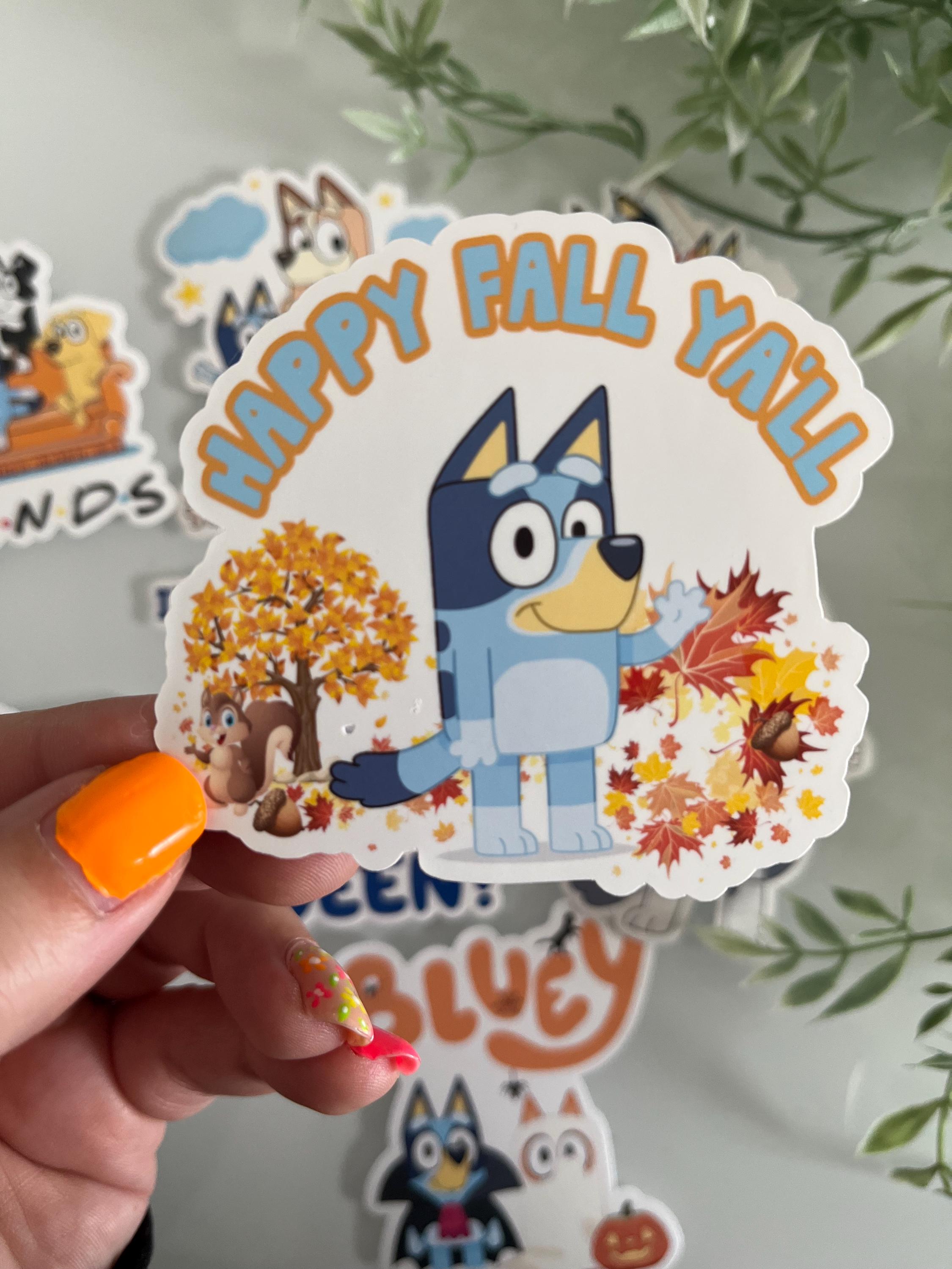 Bluey Inspired Sticker Pack 3 - Etsy
