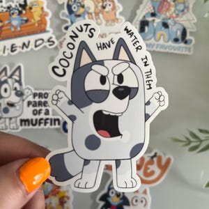 Bluey Inspired Sticker Pack 3 - Etsy
