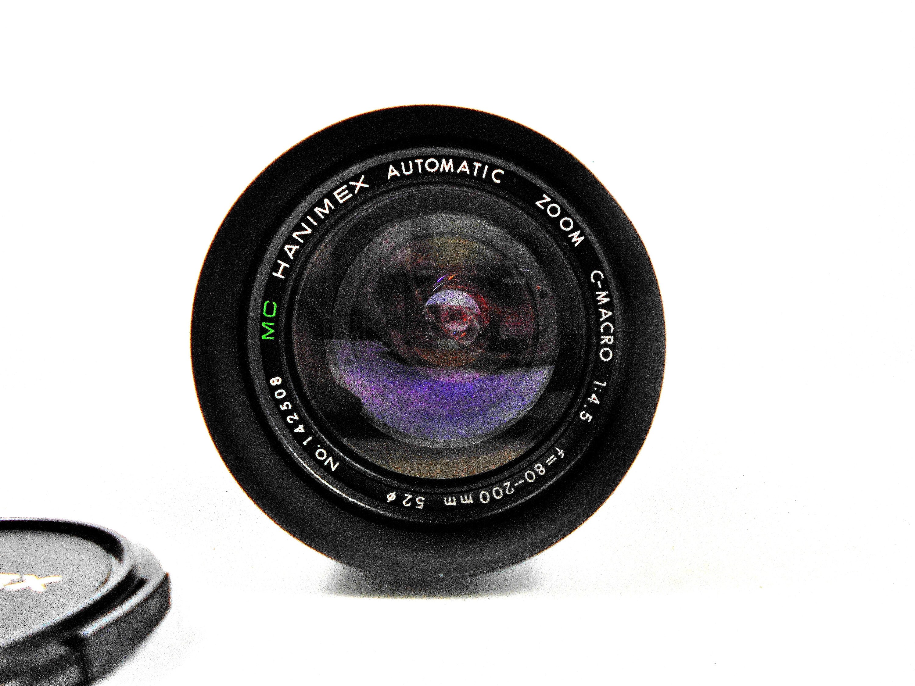 Hanimex HMC Automatic Zoom Camera Lens 1:4.5 F80-200mm No.142508 - Etsy