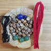 DIY Mala Kit - Red Flake Jasper - Etsy