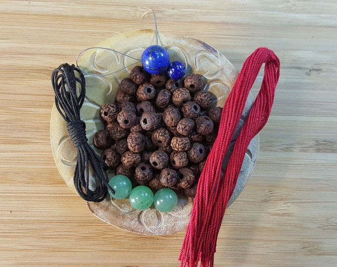 Make Your Own MALA KIT Luxury DIY Mala Buddhist Prayer - Etsy