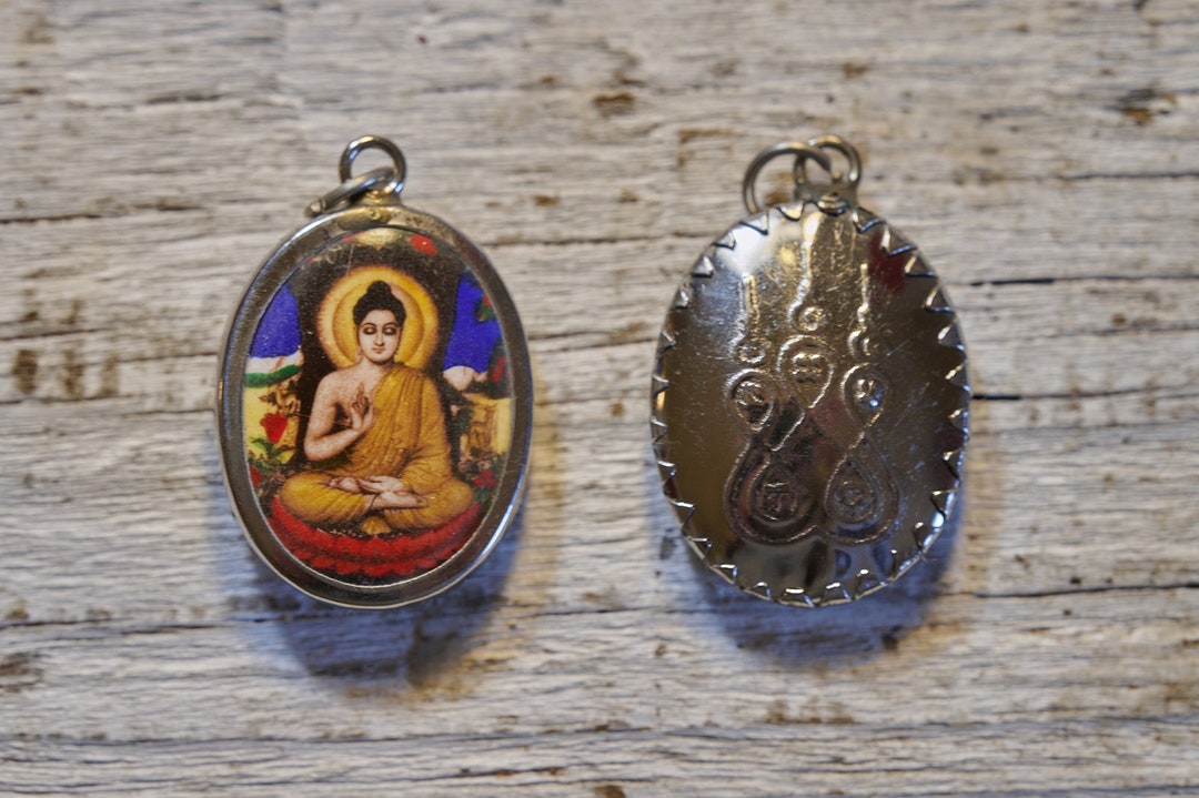 Enamel Buddha Under Bodhi Tree Charm - Etsy