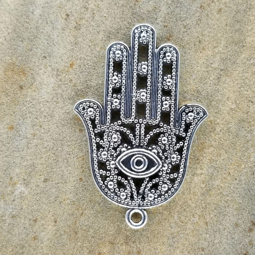 Hamsa Hand Charm - Etsy