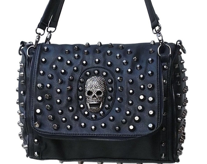 Shoulder and Handbag Rivets Skull Oval - Etsy