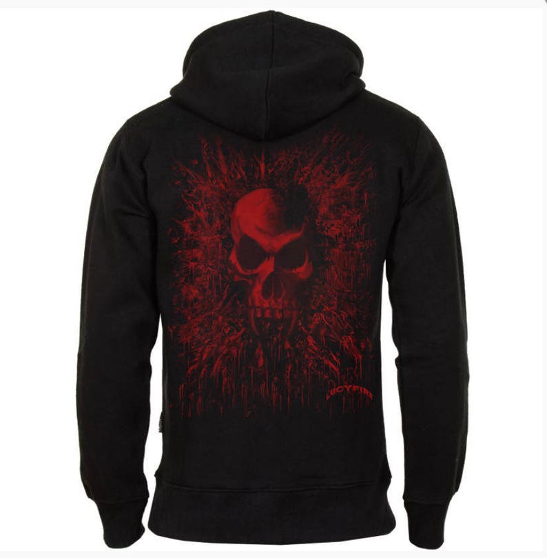 Blood Vamp Zipper Hoody - Etsy