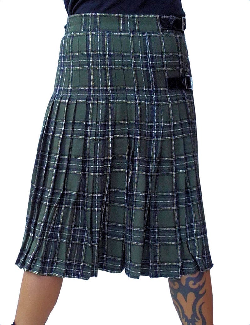 Green Kilt - Etsy