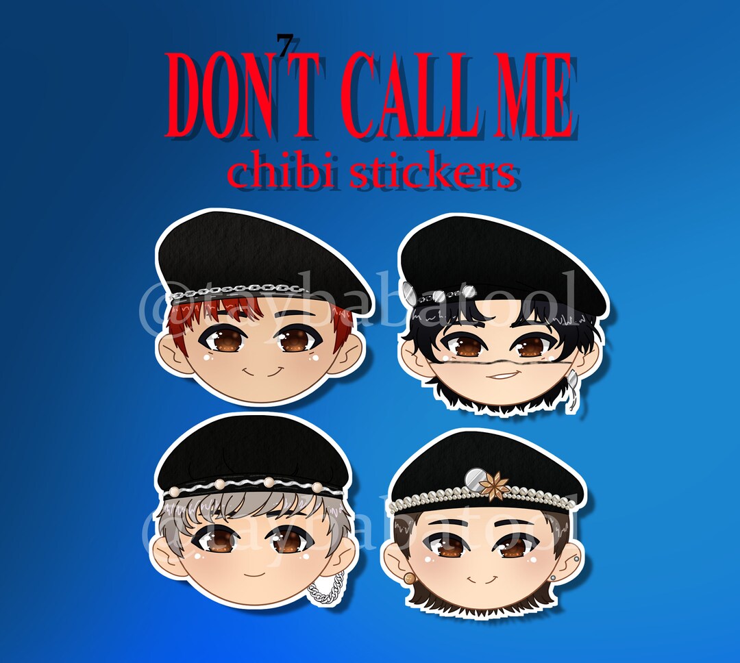 LAST CHANCE: Shinee Inspired Dont Call Me Chibi Sticker Pack - Etsy UK