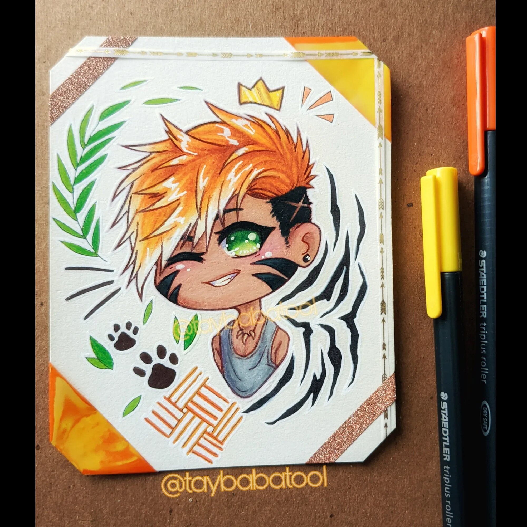 Custom Chibi Portrait Commissions Traditional Art Washi Tape - Etsy