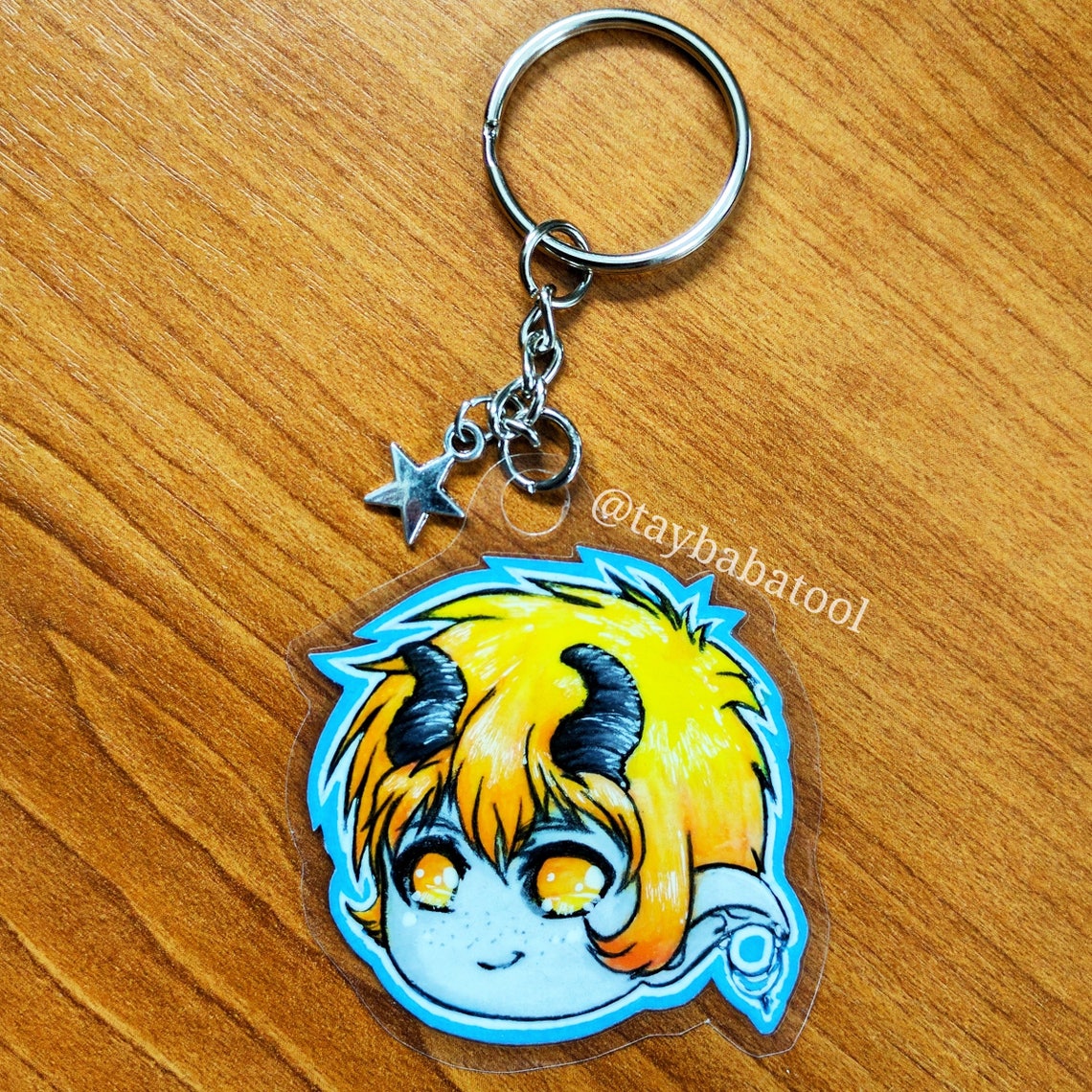 Custom Keychain Commission Chibi Art Keyring Anime and Kpop | Etsy