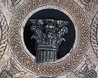 Roman Eagle Gold Plated Pin Badge - Etsy