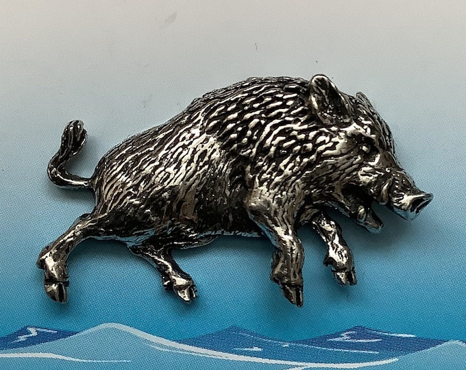 Empire Pewter Boar / Hog Pewter Pin - Etsy