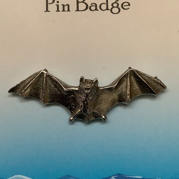 Bat Pin - Etsy