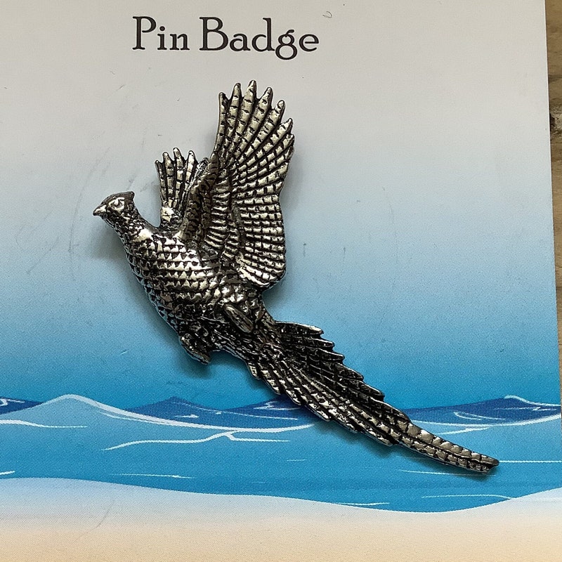 Pheasant Pin - Etsy