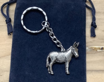 Donkey Keychain | Etsy