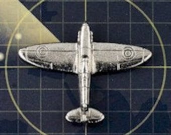 Supermarine Spitfire Pewter Pin Badge - Etsy