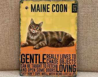 Metal Coon Sign - Etsy