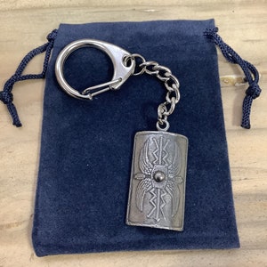 Roman Shield Silver Pewter Keyring - Etsy