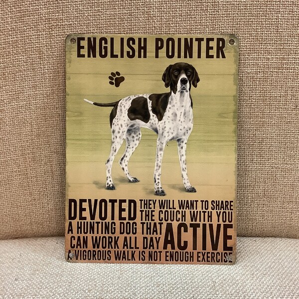 English Pointer Dog - Etsy