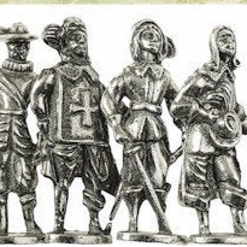 Set of 4 Greek Warriors Pewter Figures | Etsy