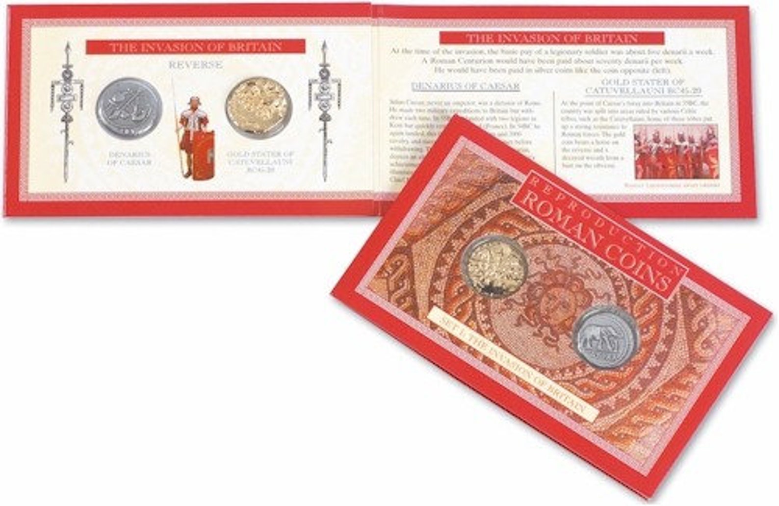 Roman Coin Set 1 the Invasion of Britain - Etsy