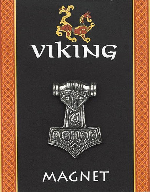 Viking Thors Hammer Fridge Magnet - Etsy