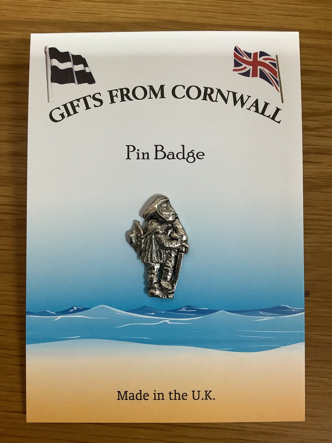 Medieval Pilgrim Silver Pewter Pin Badge P - Etsy