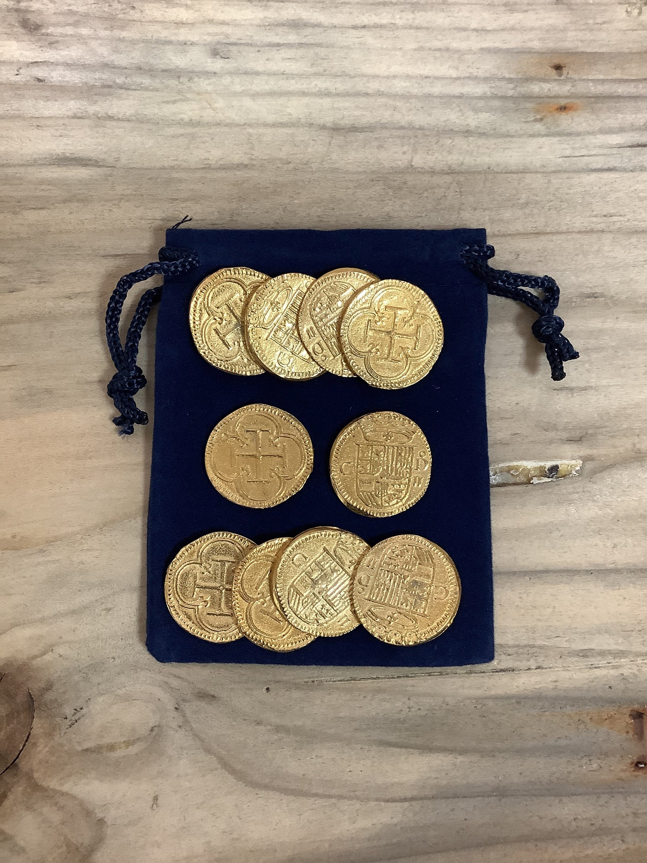 10 Pirate Gold Doubloons Treasure Coins - Etsy