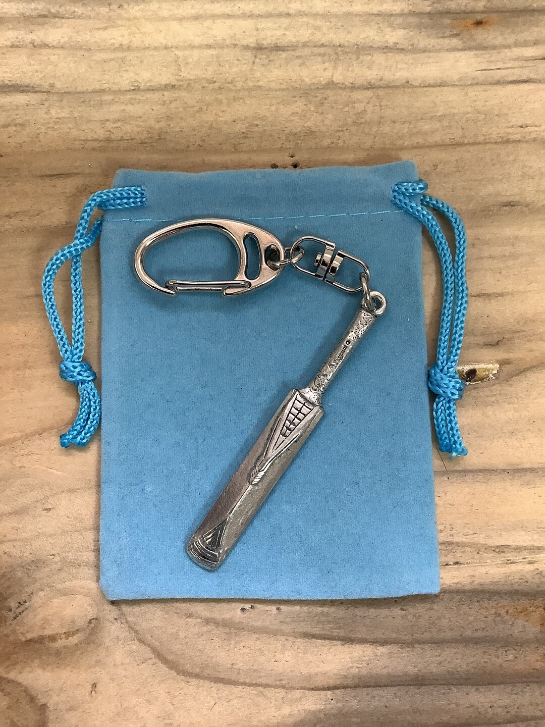 Cricket Bat 3D Quality Silver Pewter Keyring P - Etsy Australia