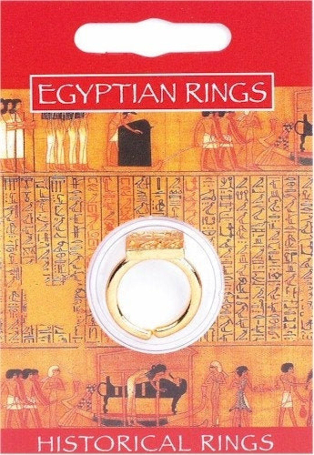 Egyptian Gold Plated Priest Ring - Etsy