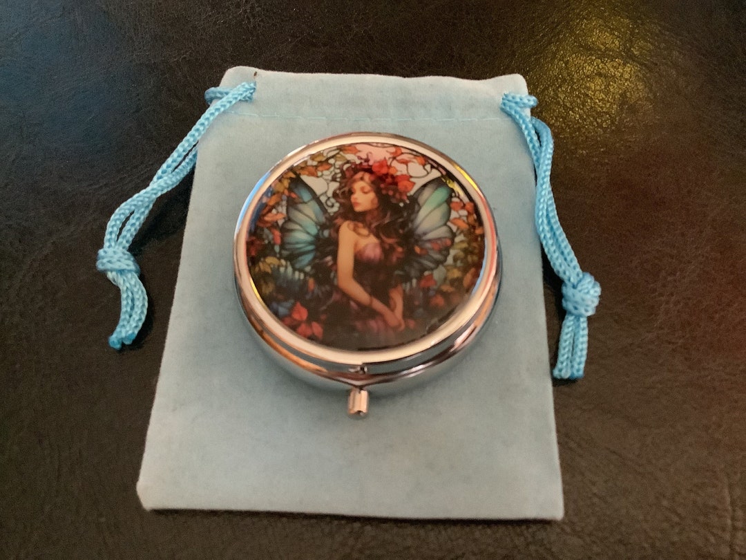 Cute Fairy Metal Pill Box - Etsy