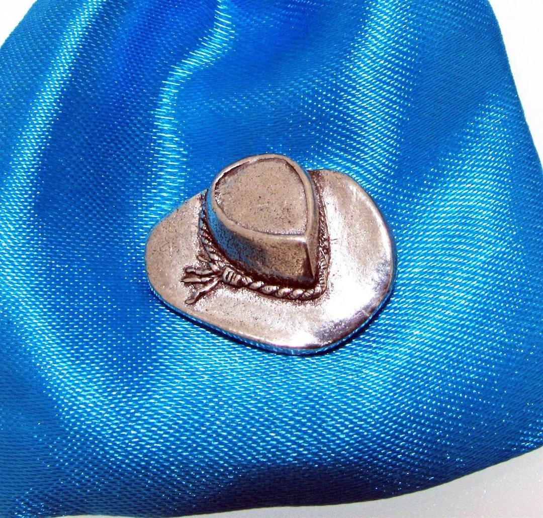 Stetson Pewter Pin Badge - Etsy