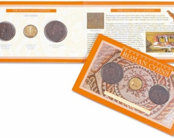 Roman Coin Set 1 the Invasion of Britain - Etsy