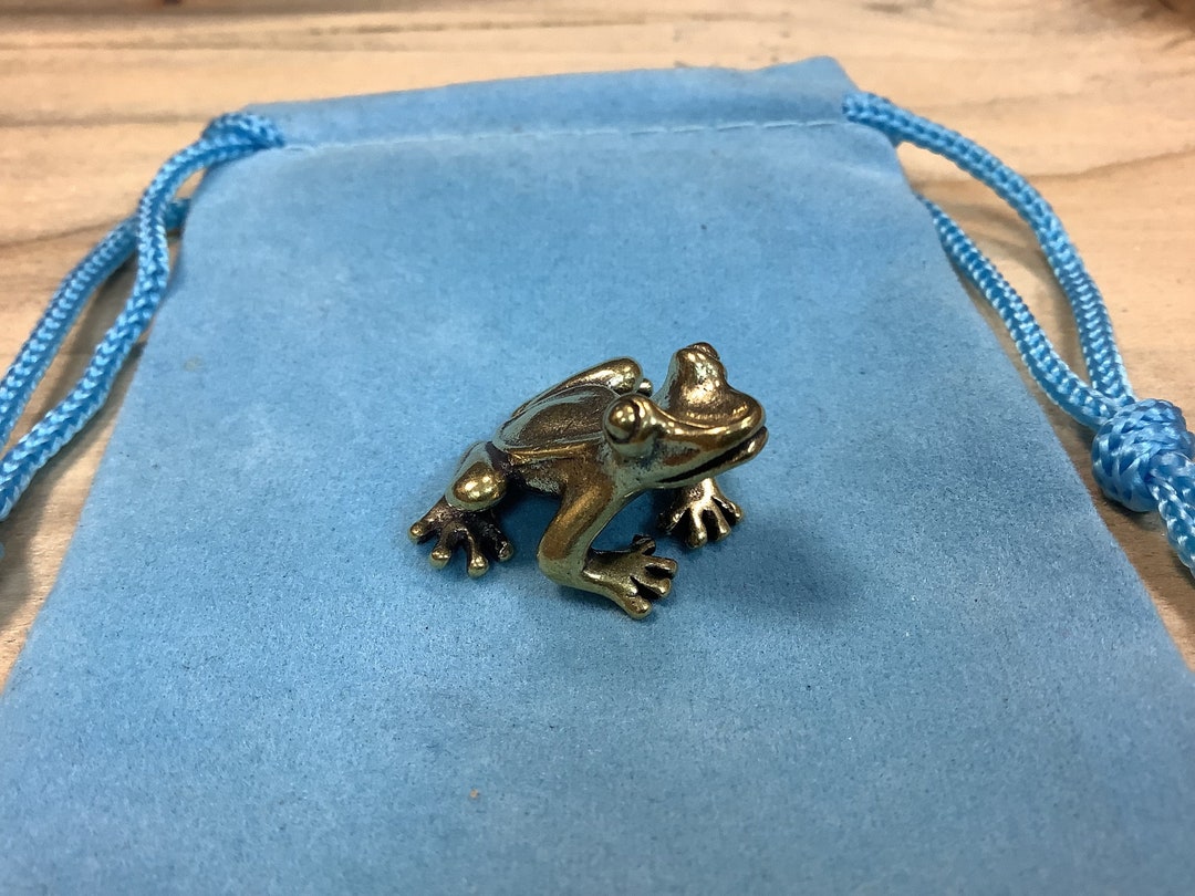 Frog Metal Small Statue - Etsy