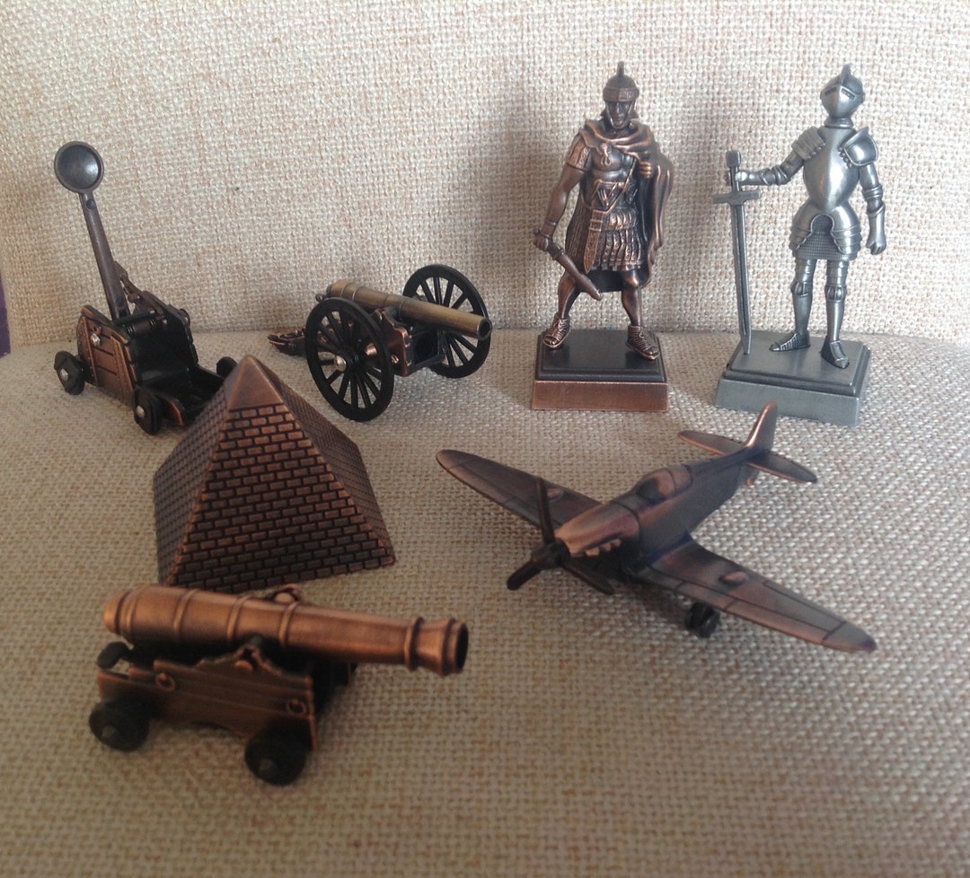 Centurion, Knight, Spitfire, Cannon, Catapult, Pyramid Metal Pencil ...