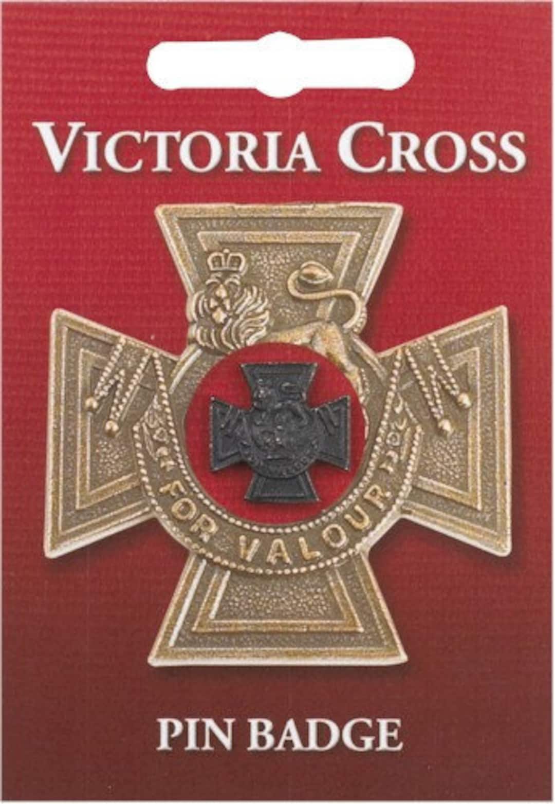 Victoria Cross Pin Badge - Etsy