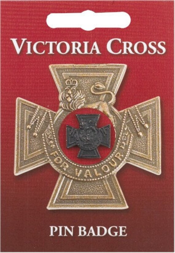 Victoria Cross Pin Badge - Etsy