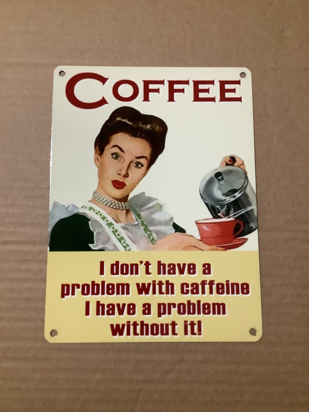 Coffee Metal Wall Hanging Sign - Etsy