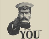 World War 1 Lord Kitchener Recruitment A3 Poster | Etsy
