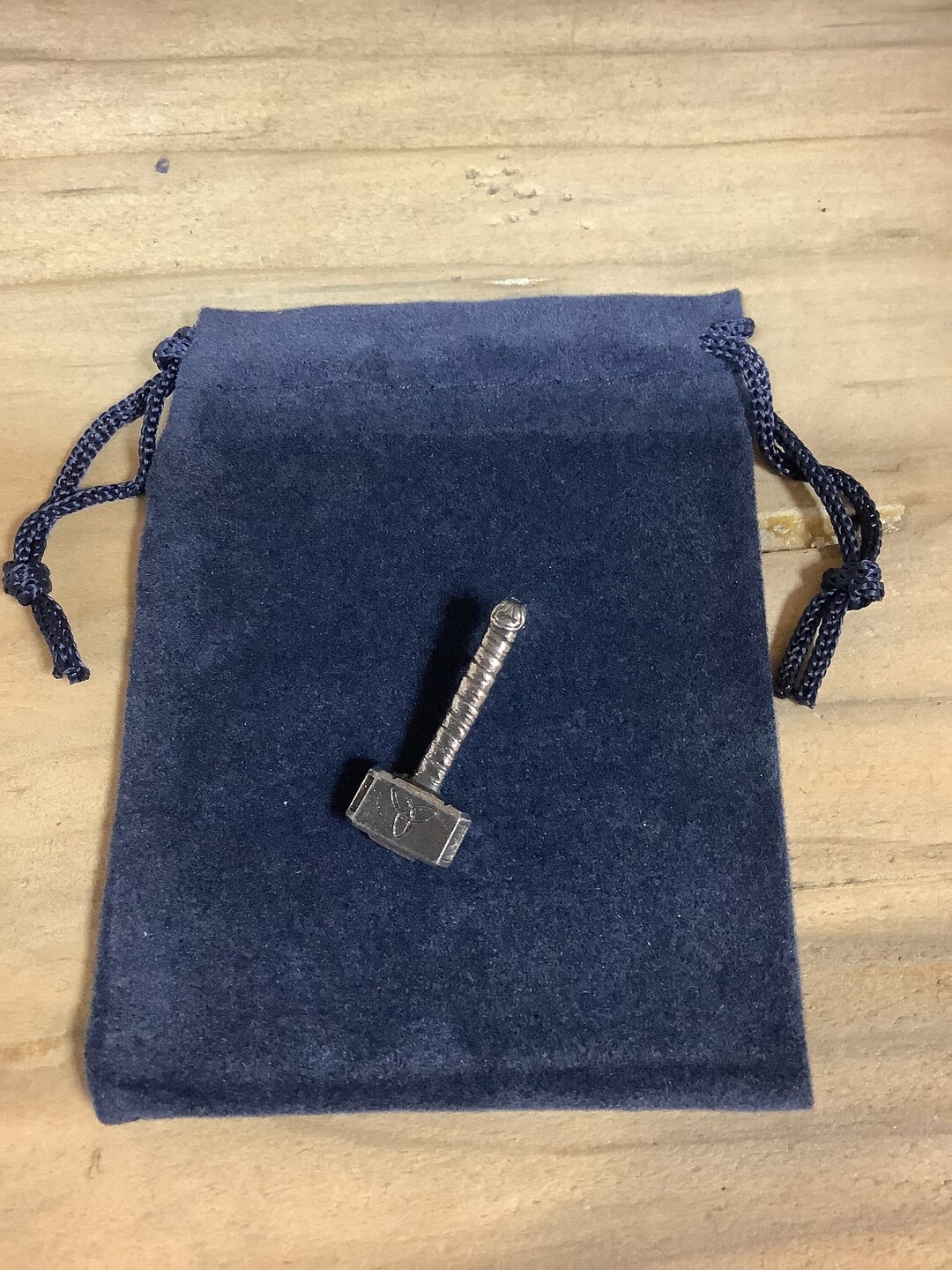 Viking Mjolnir Thors Hammer Silver Pewter Pin Badge - Etsy